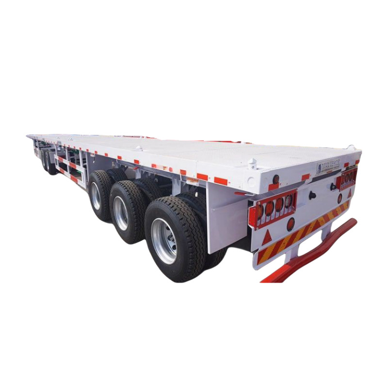 SDHIM Interlink Flat Deck Semi Trailer 20 ฟุต และ 40 ฟุต